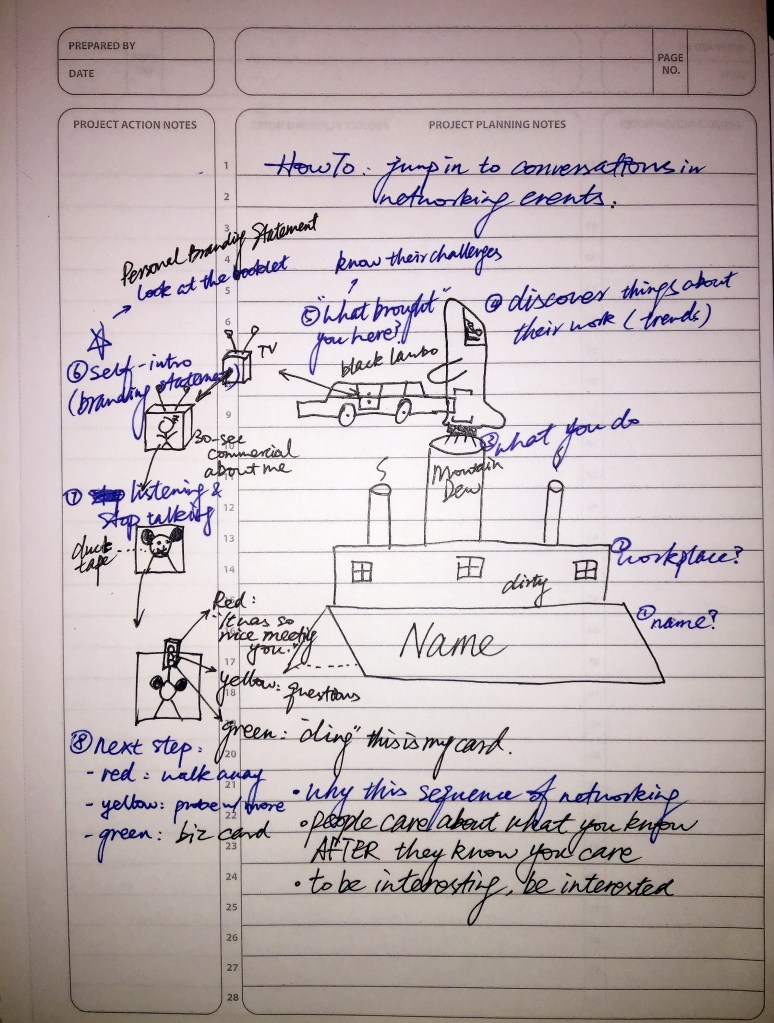 Networking Tactics: Conversation Stack & Personal Branding Statement ...